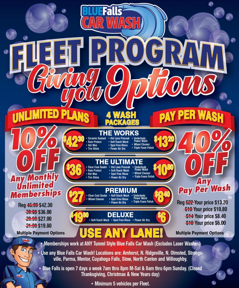 Fleet - Blue Falls Car Wash