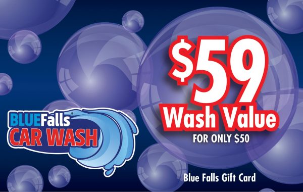 Gift Cards - Blue Falls Car Wash